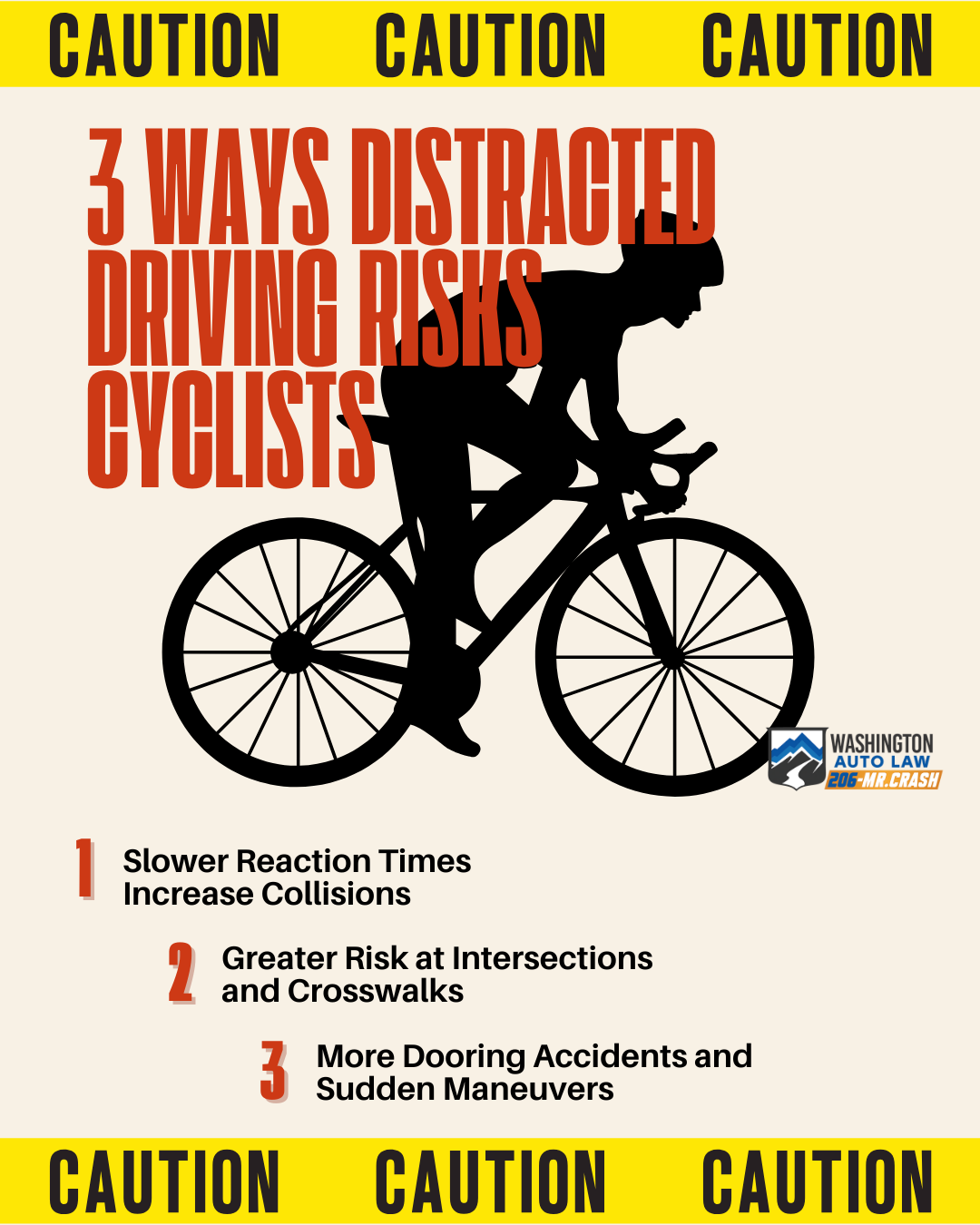 3 Ways Distracted Driving Puts Cyclists at Risk in Washington ...